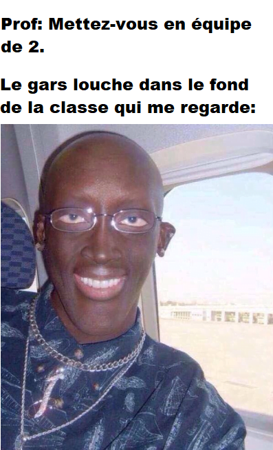 Le gars louche